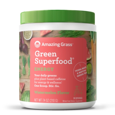 Expert review of Amazing Grass Energy Watermelon Green SuperFood ...