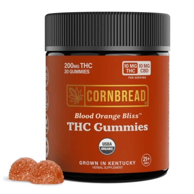 Expert review of Cornbread Hemp Blood Orange Bliss THC Gummies, 10mg ...