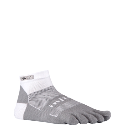 Expert review of Injinji RUN Midweight Mini Crew White Gray | ExpertVoice