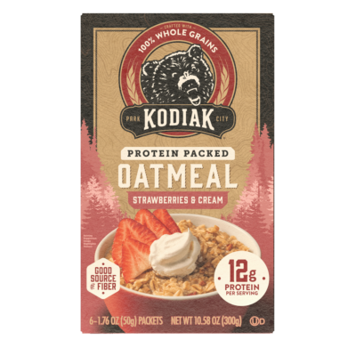 Expert reviews of Kodiak Strawberries & Cream Oatmeal Packets | ExpertVoice